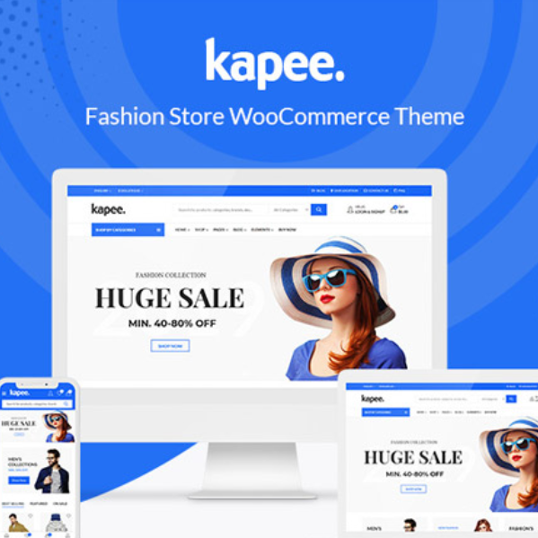 Kapee Modern Multipurpose WooCommerce Theme - GPLBABA